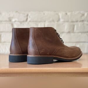 Clarks | Shoes | Clarks Bostonian Chukka Walker Mid Leather Ankle Moc ...